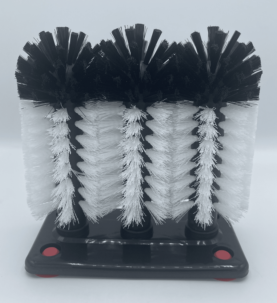 GBTRIPLE Cresco Resco Glass brush, triple – Enhanced Equipment